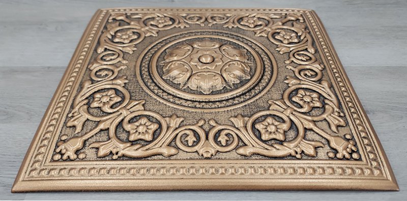 Ceiling Tiles Super Store - 20"x20" Majesty Antique Bronze Ceiling Tiles